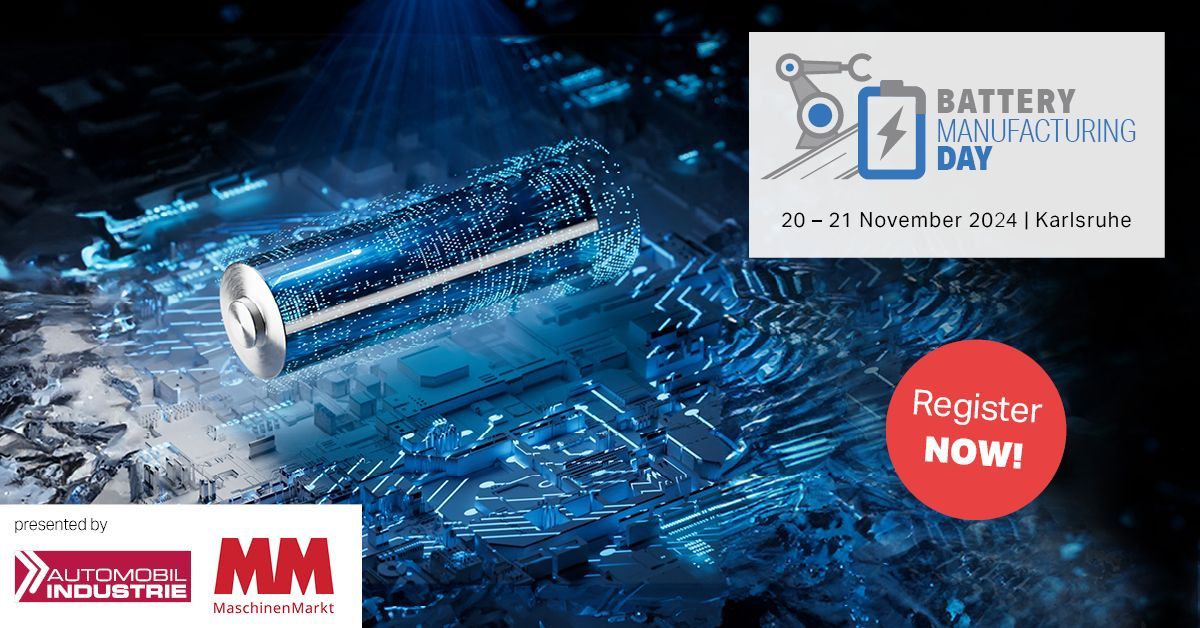 Battery Manufacturing Day | Jetzt Teilnahme sichern!