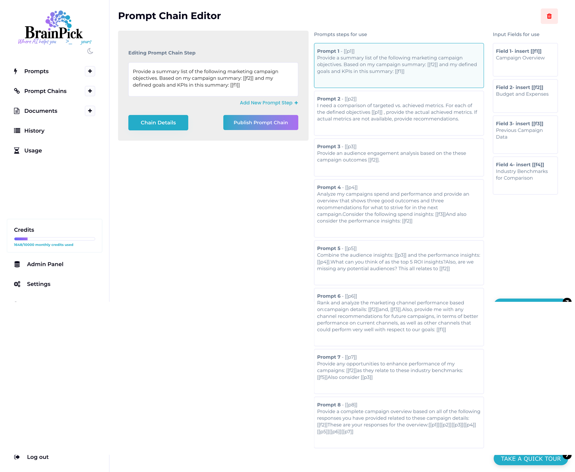 Building and Using Custom Prompt Chains - Deep dive into the creation ...