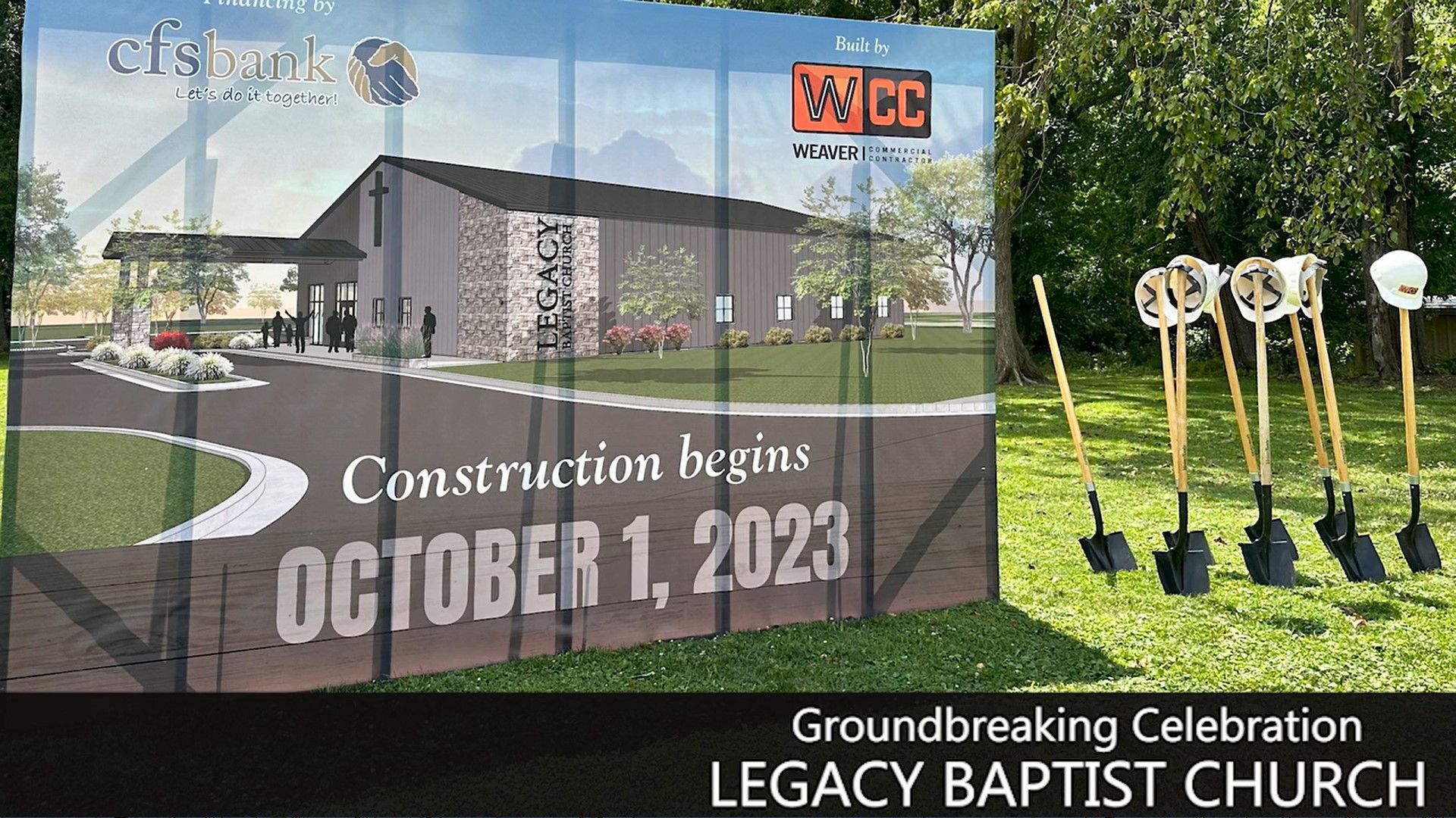 Legacy Church Celebrates Groundbreaking - A WCC BGW Ministry Project