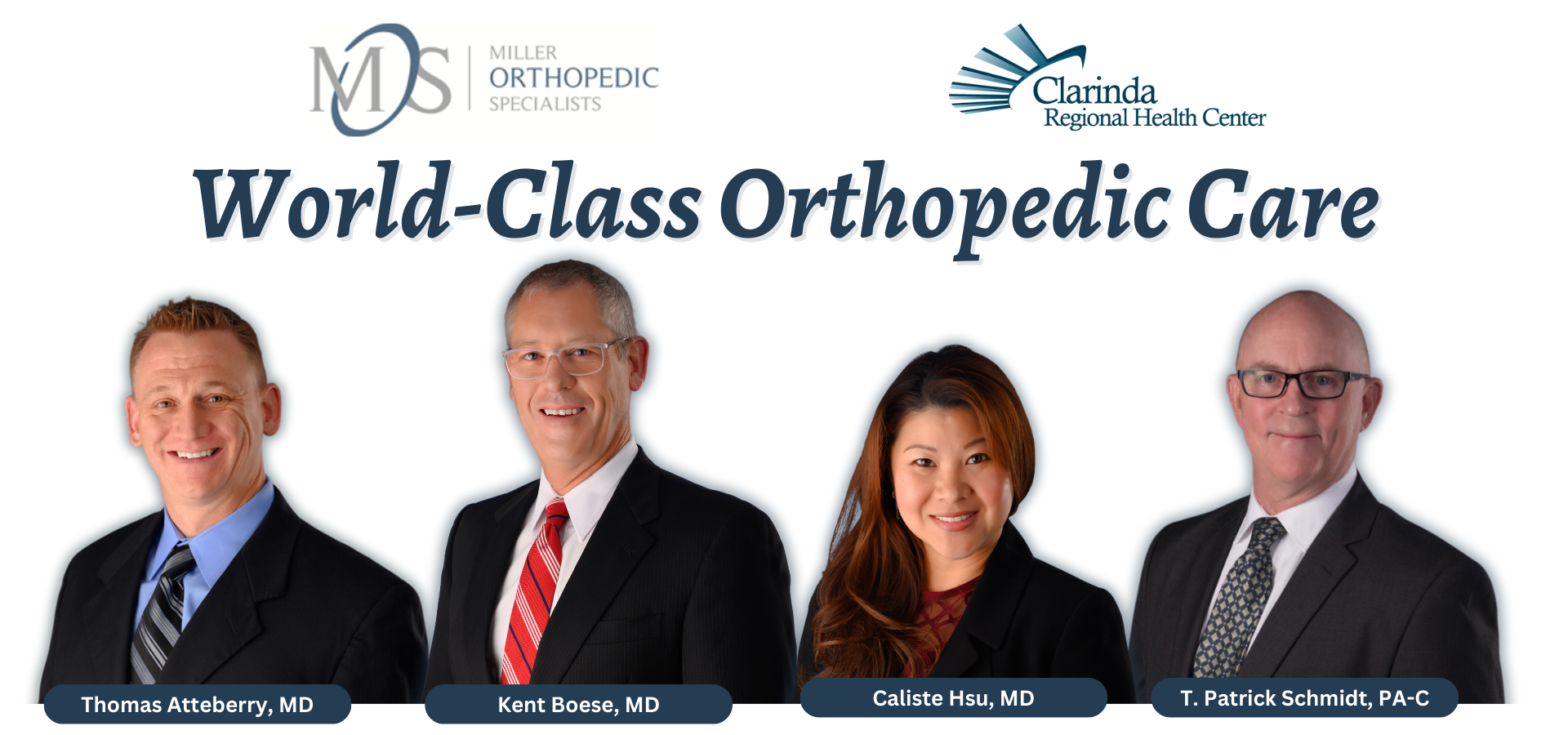 Orthopedics | Clarinda Regional Health Center | IA