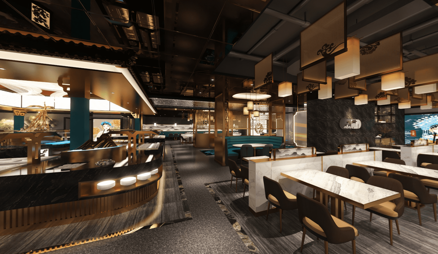 Photo gallery - Wok Palais Royal - Asian restaurant in Bulle