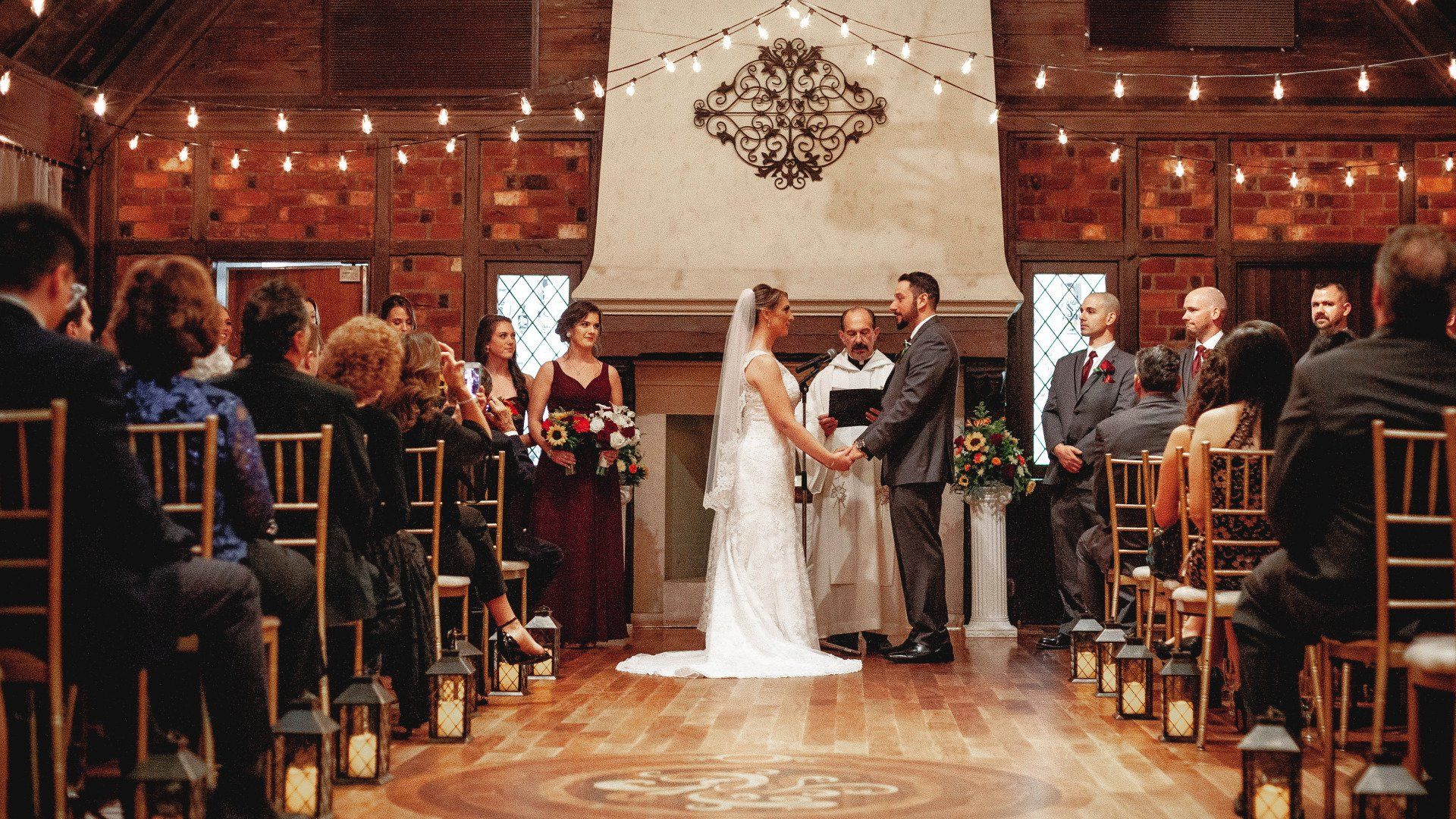 Indoor Ceremony Venue | Riviera Waterfront Mansion | NY