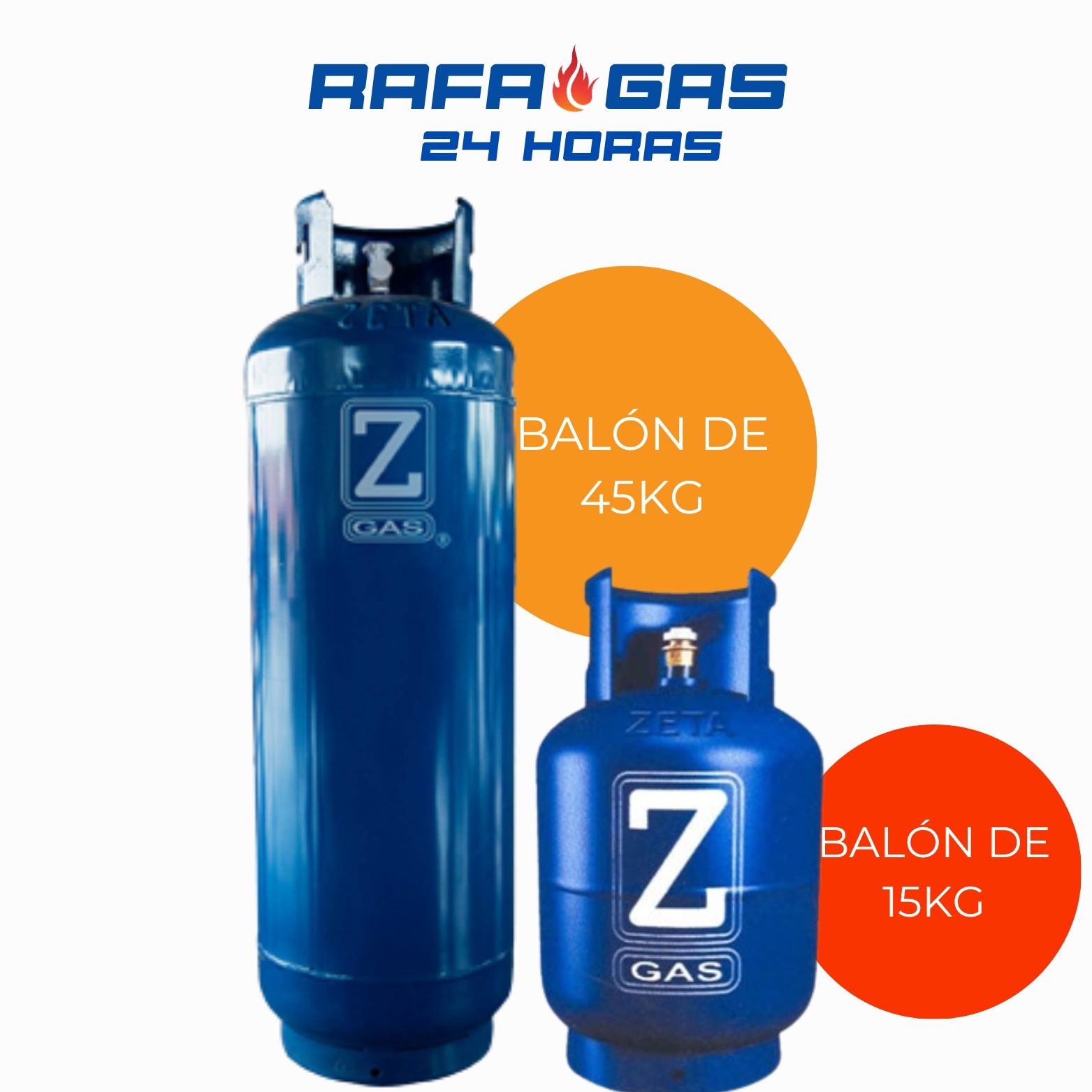 Reparto de gas para uso doméstico en Lima con Rafa gas