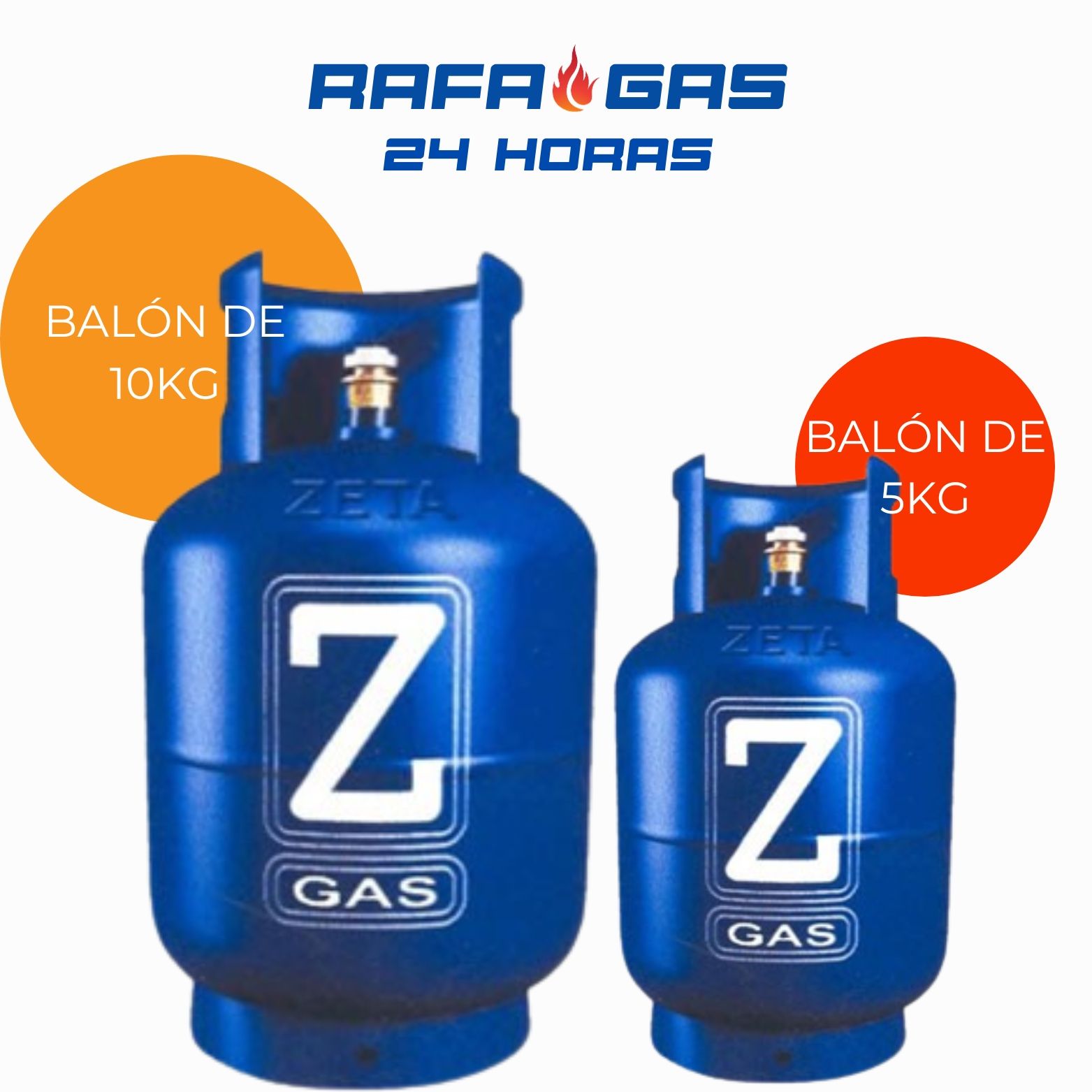 Reparto de gas para uso doméstico en Lima con Rafa gas