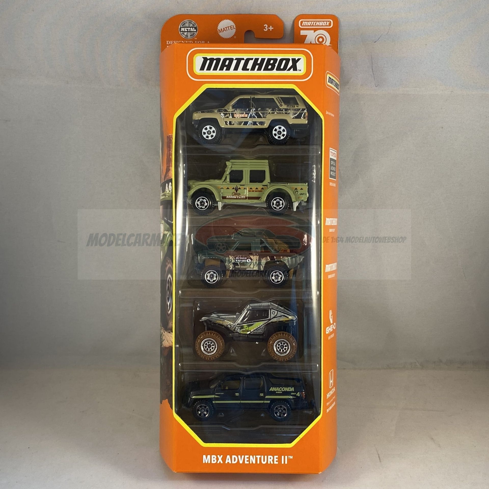 Matchbox 5 Pack - MBX Adventure II