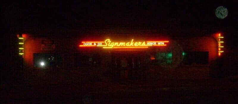 Custom Neon Signs | Tucson, AZ | Cook & Company Sign Makers