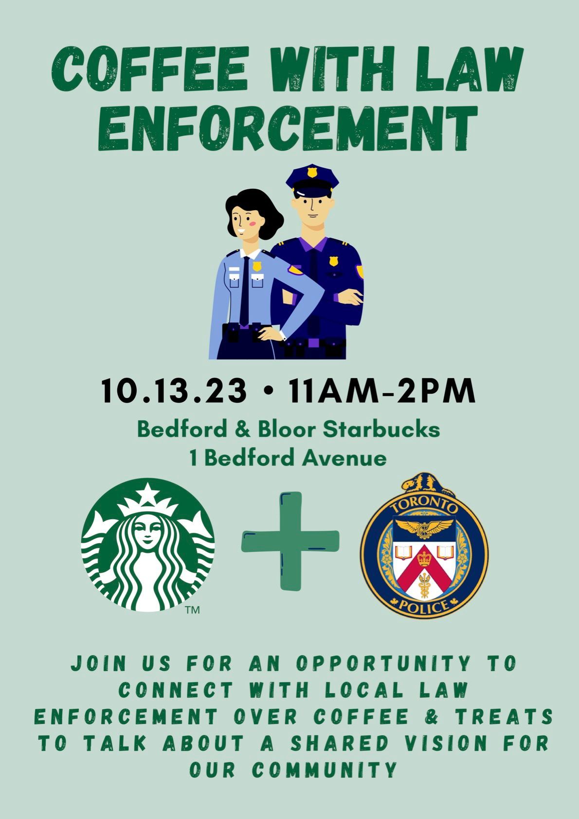 Coffee with Law Enforcement