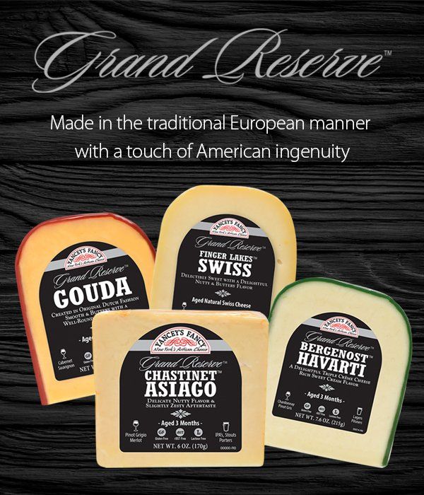Yancey's Fancy Grand Reserve All Natural Cheese Line