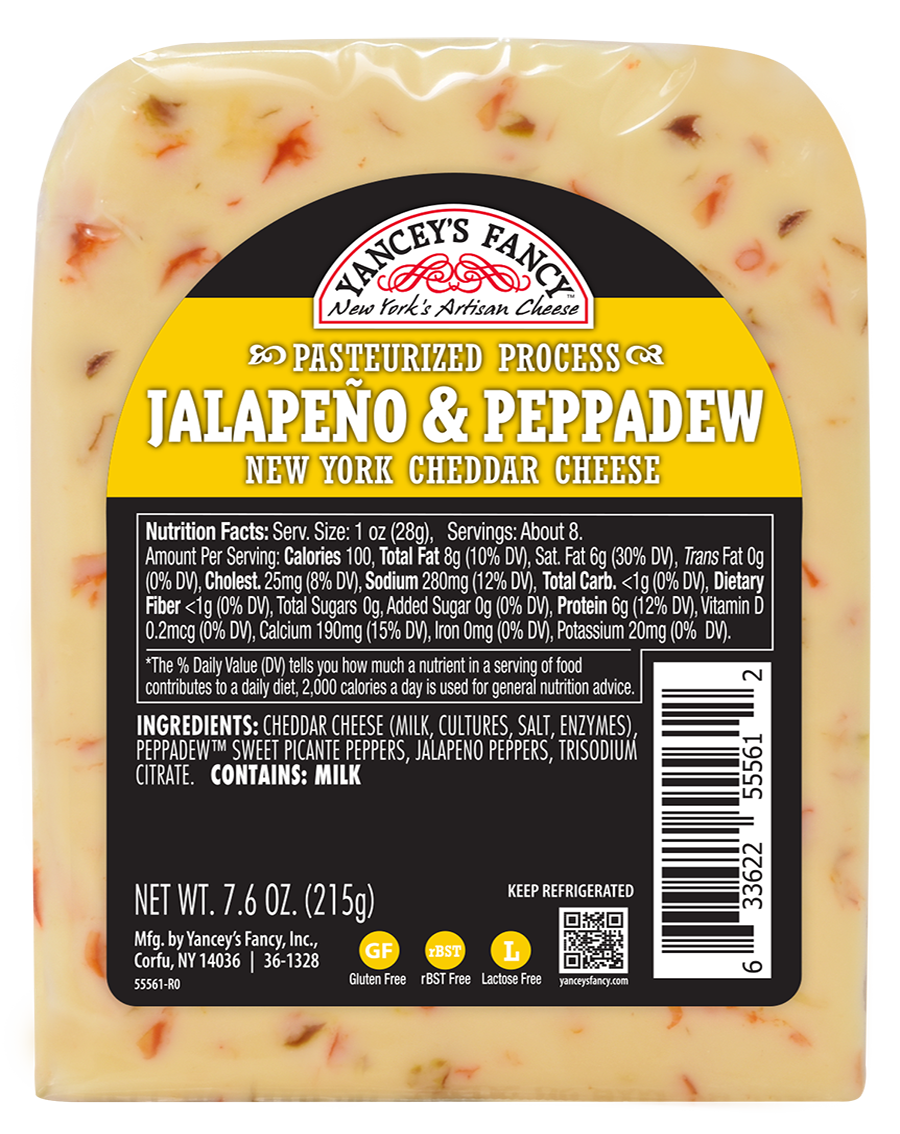 JALAPEÑO & PEPPADEW CHEDDAR