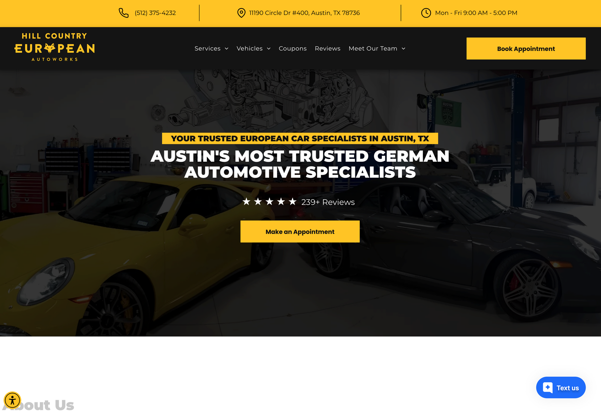 Luxury European Auto Repair in Austin, TX | Hill Country European Autoworks
