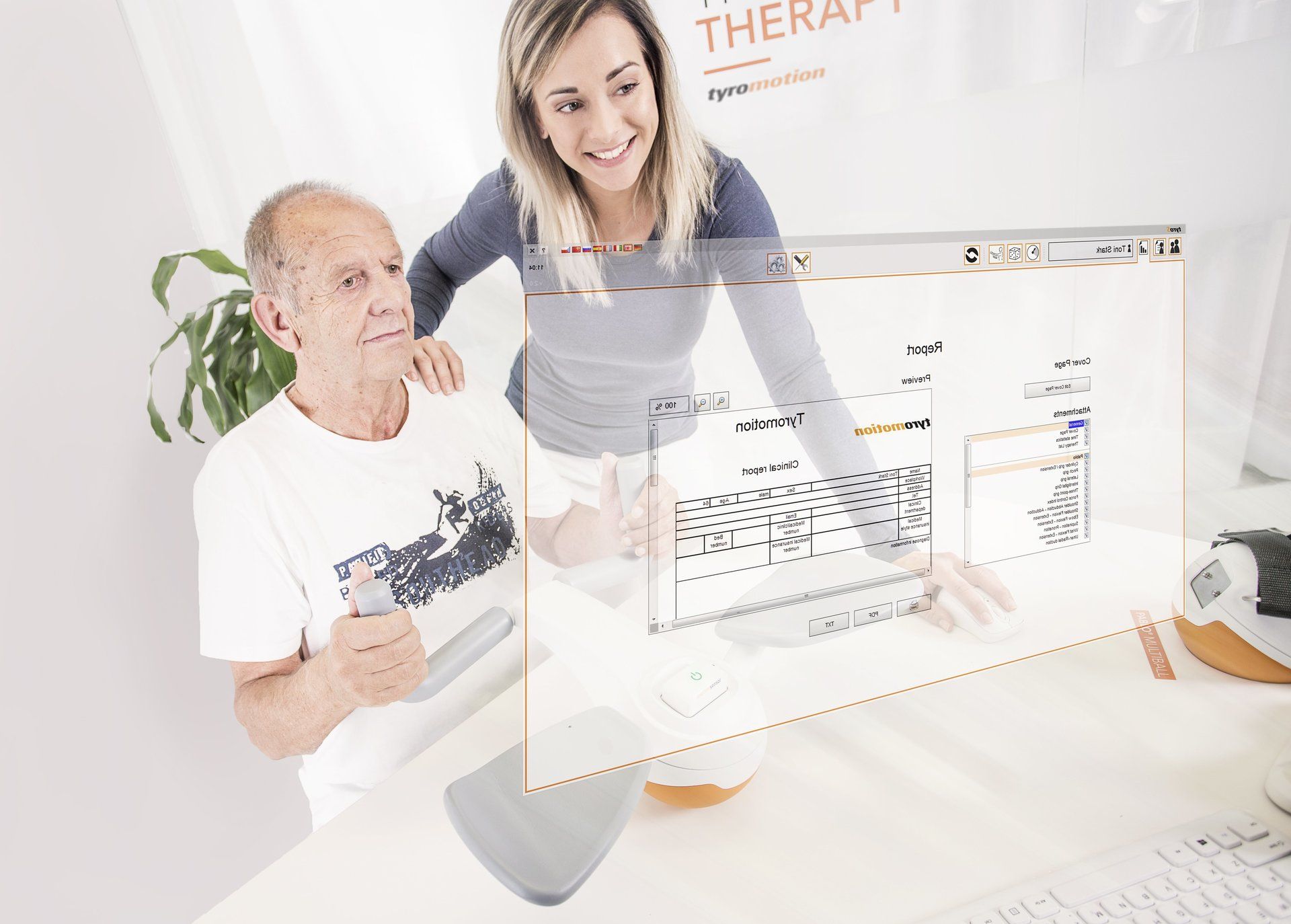 Pablo System Solution for Hand Arm Therapy