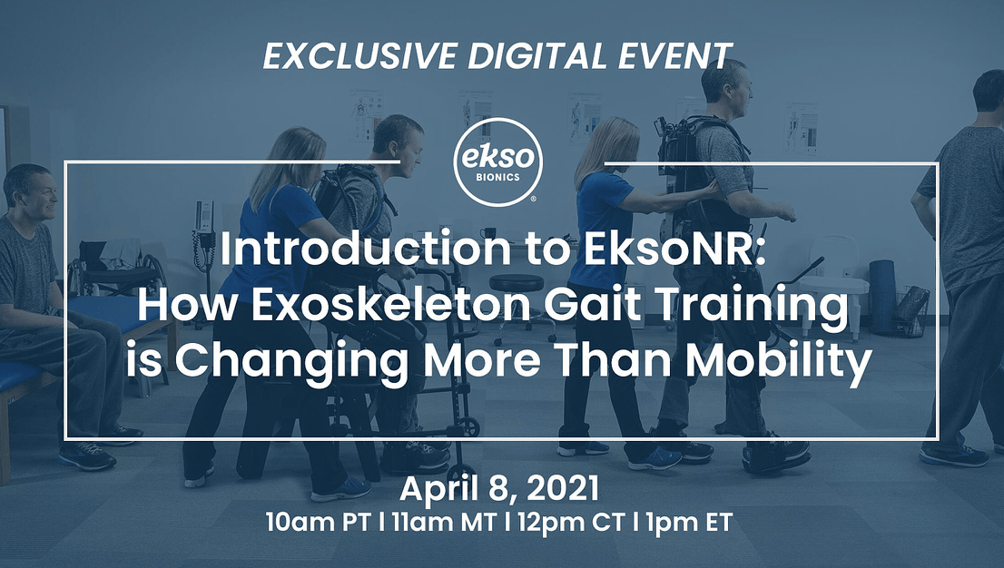Introduction to EksoNR: How Exoskeleton Gait Training is Changing More ...