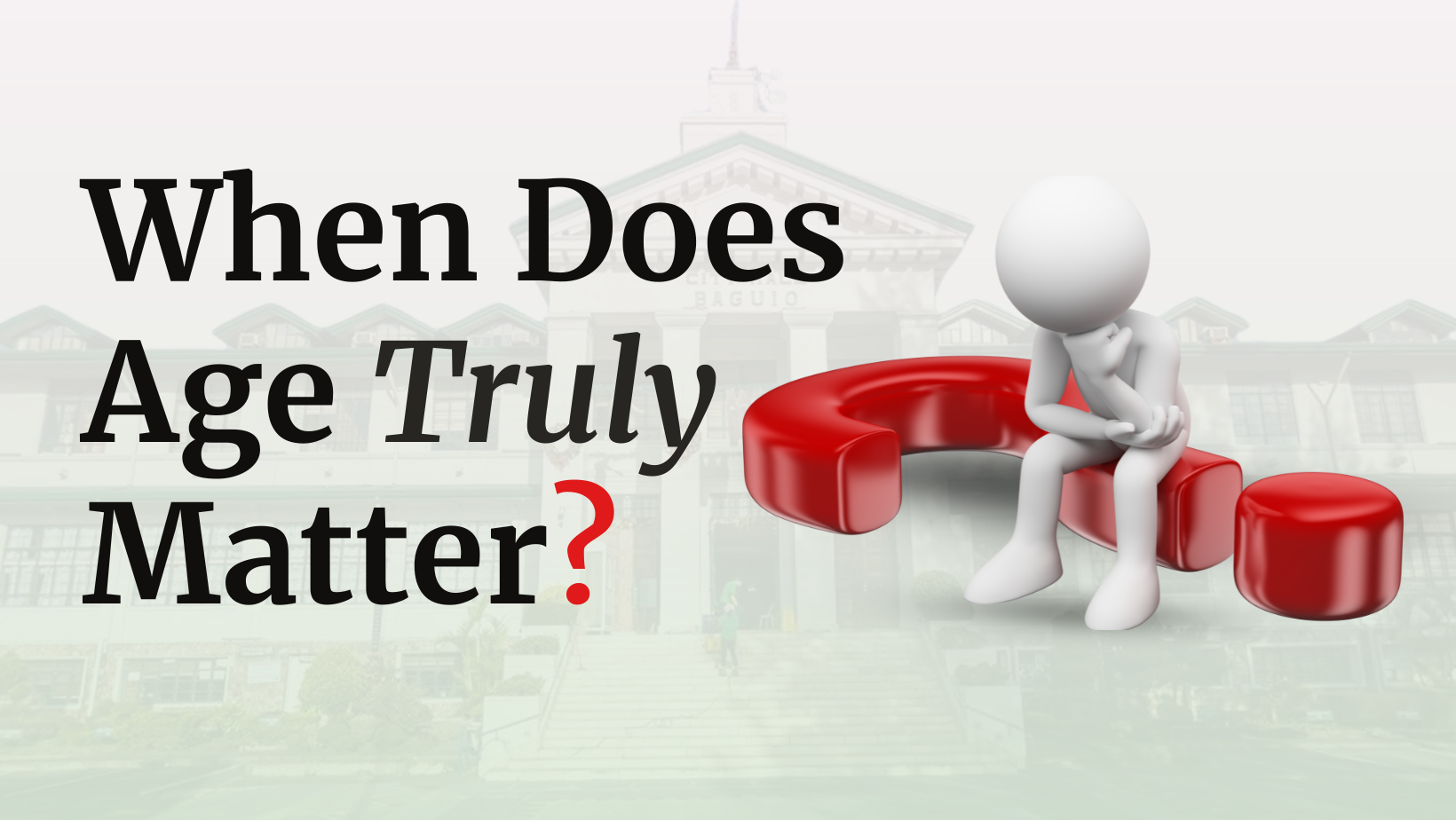 When Does Age Truly Matter?