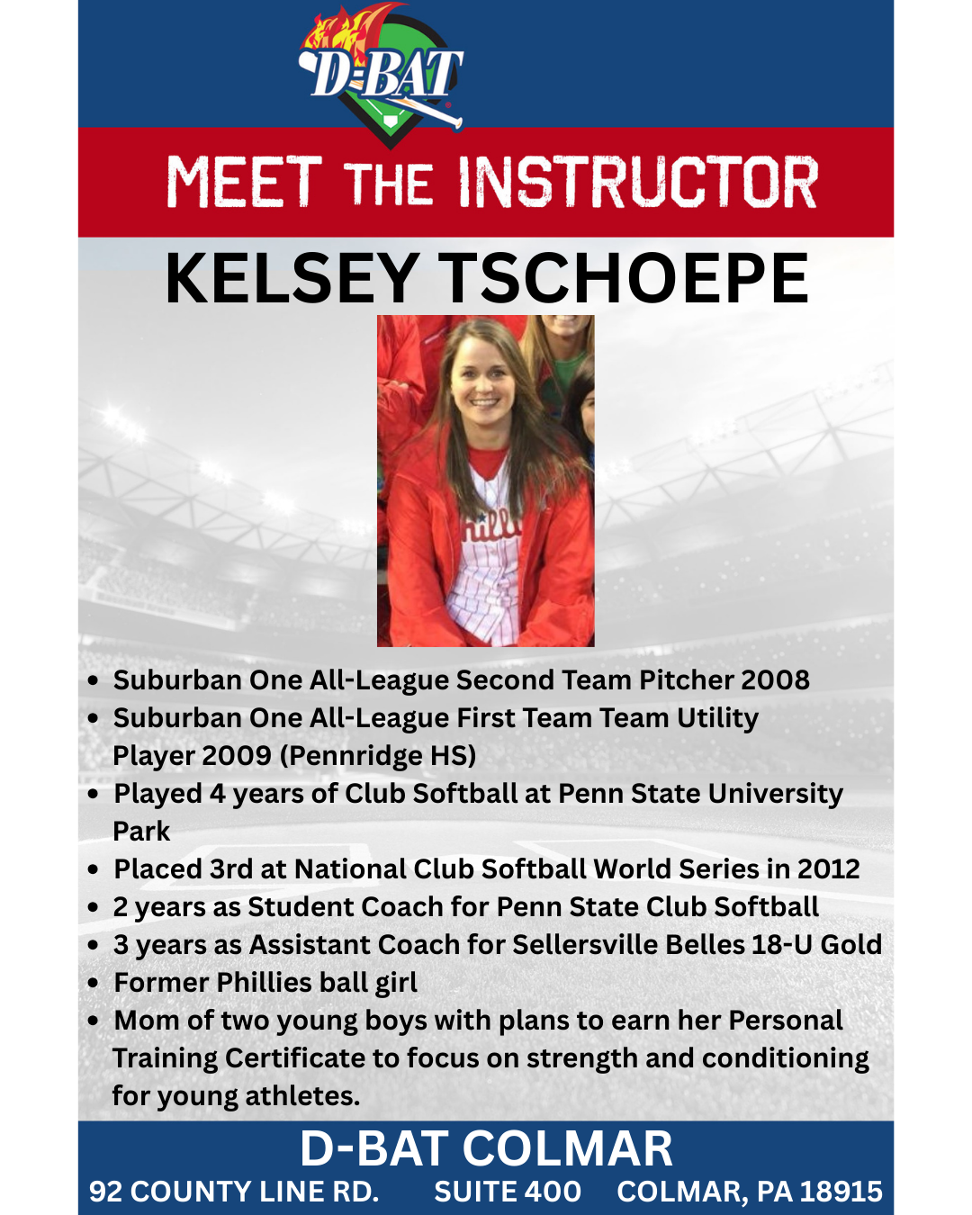 Baseball & Softball Lessons | D-BAT Colmar | Colmar, PA