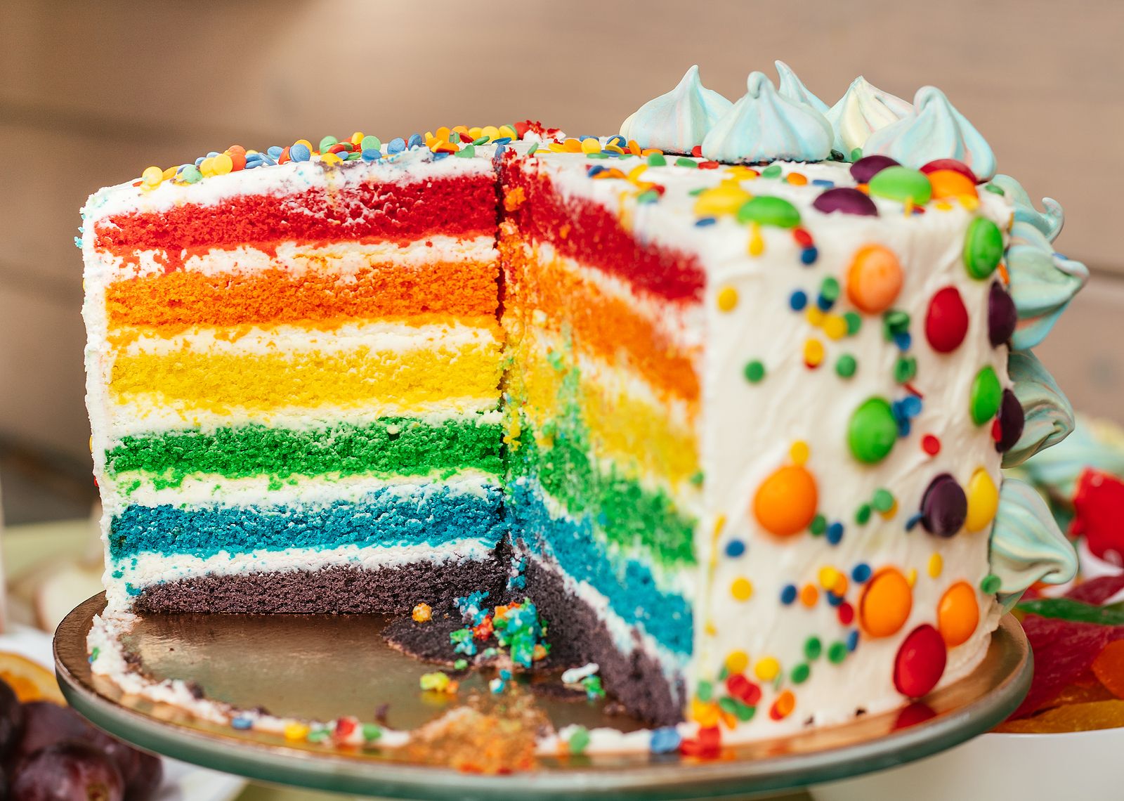 Top Tips For A Perfect Rainbow Layer Cake | Cake Inn