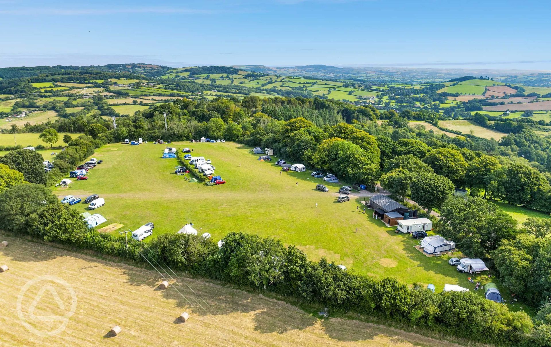 Campsite on Jurassic Coast | Cummins Farm Campsite | Charmouth & Lyme ...