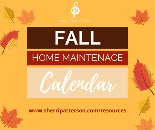 Fall Maintenance Calendar