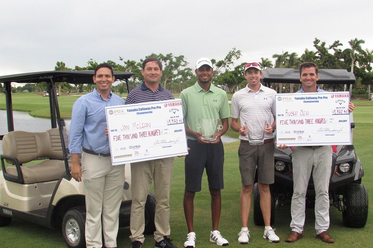 Oza and McLean Win 2018 Yamaha/Callaway Pro-Pro Championship