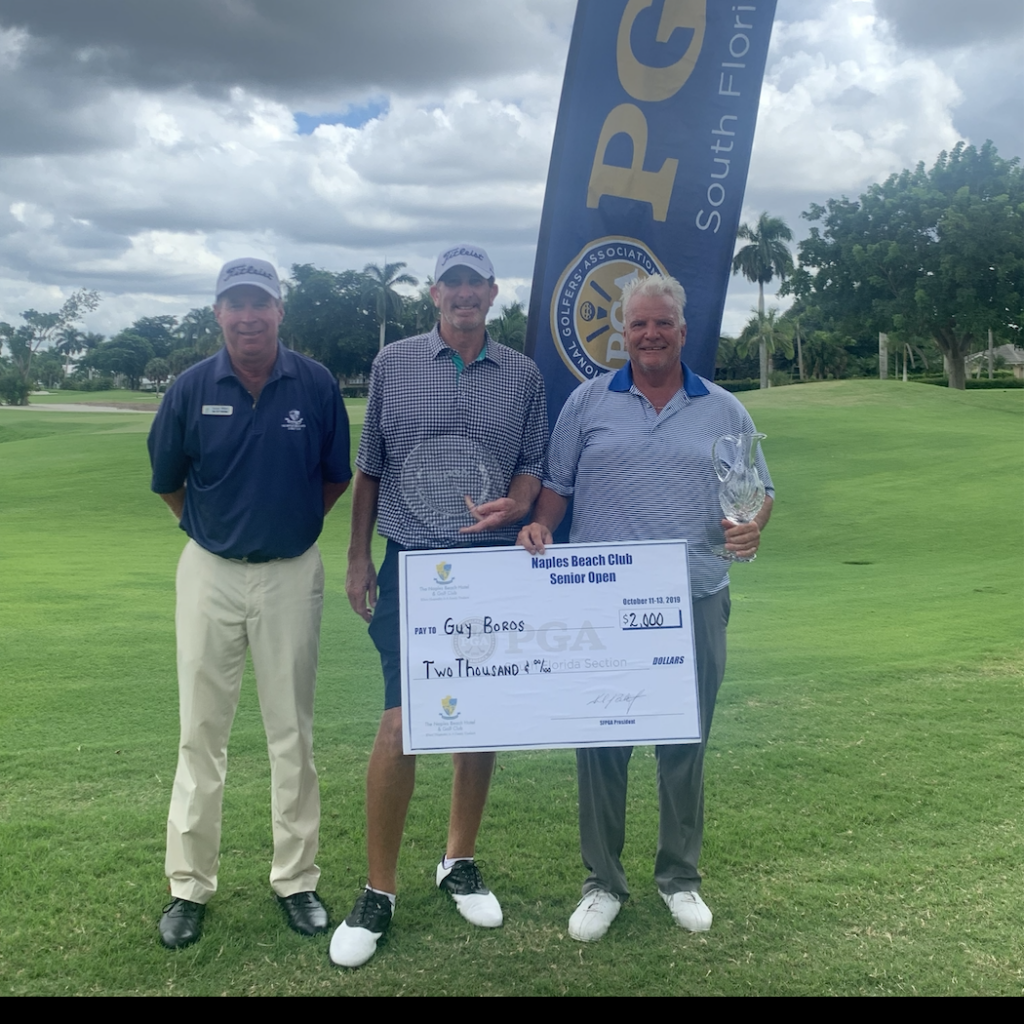 Boros Wins Naples Beach Club Senior Open Supported by Jani King