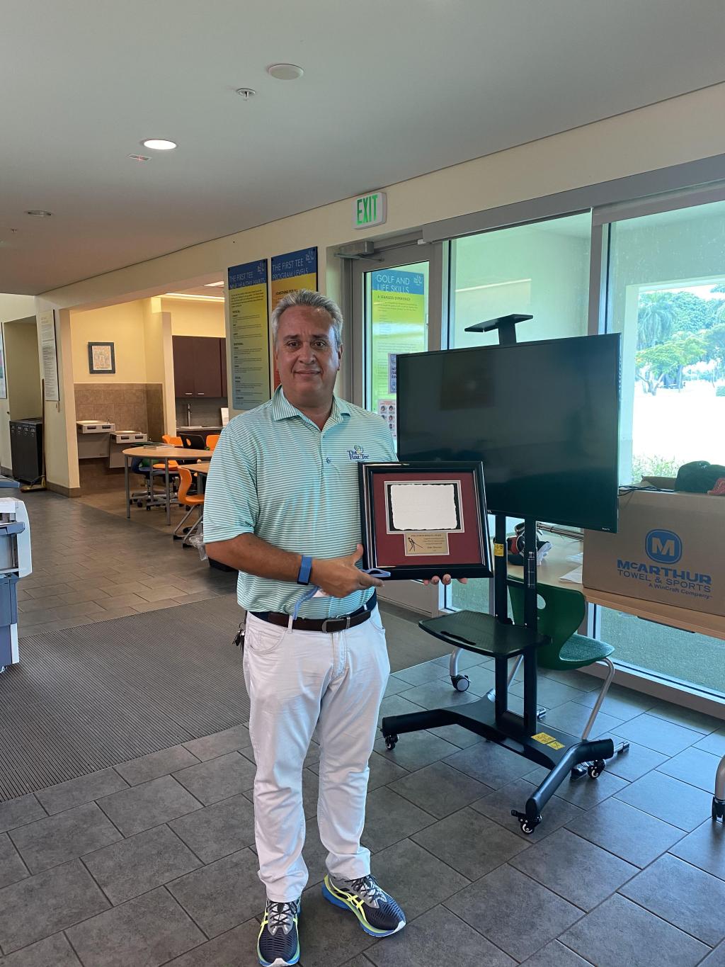 John Moscoso, PGA Honored With Conrad Rehling Award