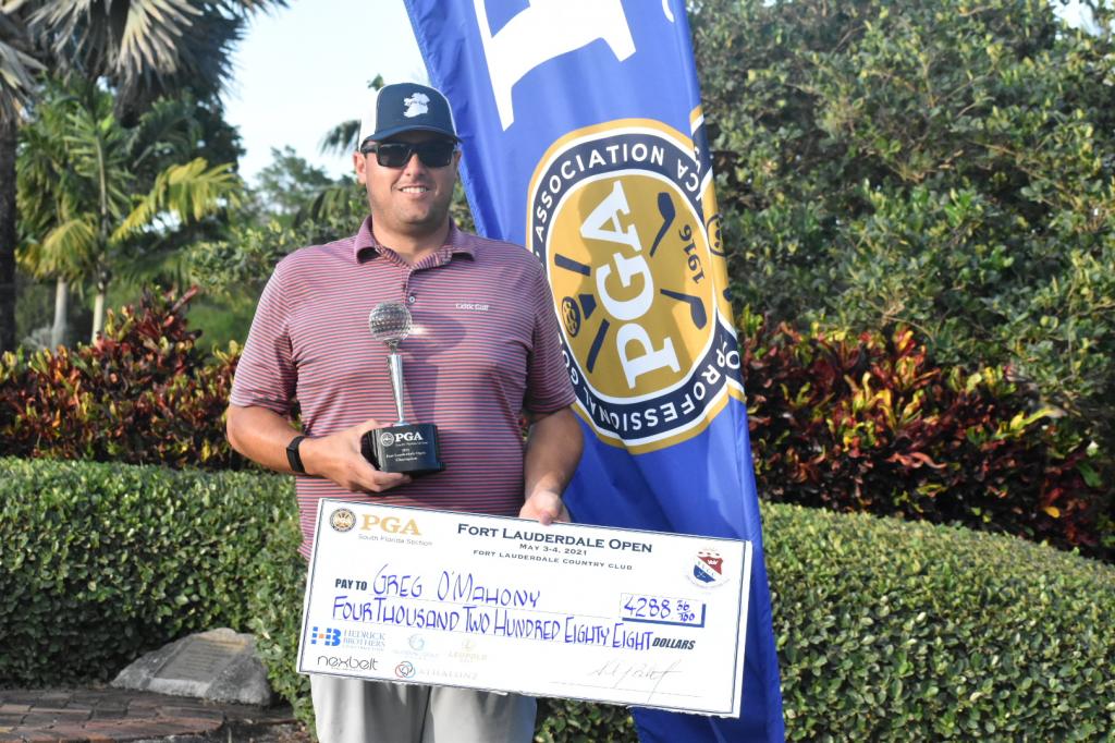Stuart's Greg O'Mahony Wins Fort Lauderdale Open