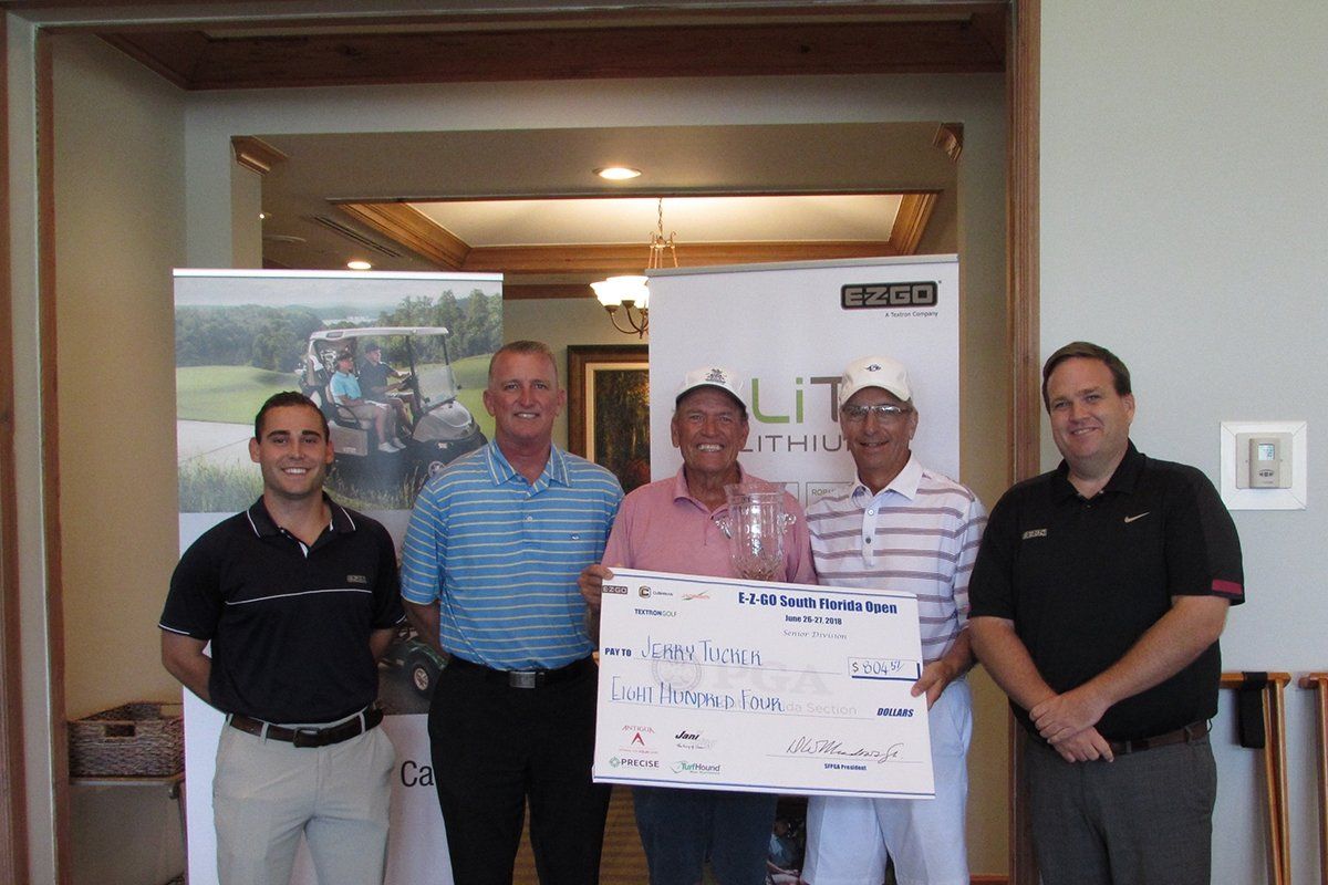 Jerry Tucker Makes Birdie in Sudden Death Playoff