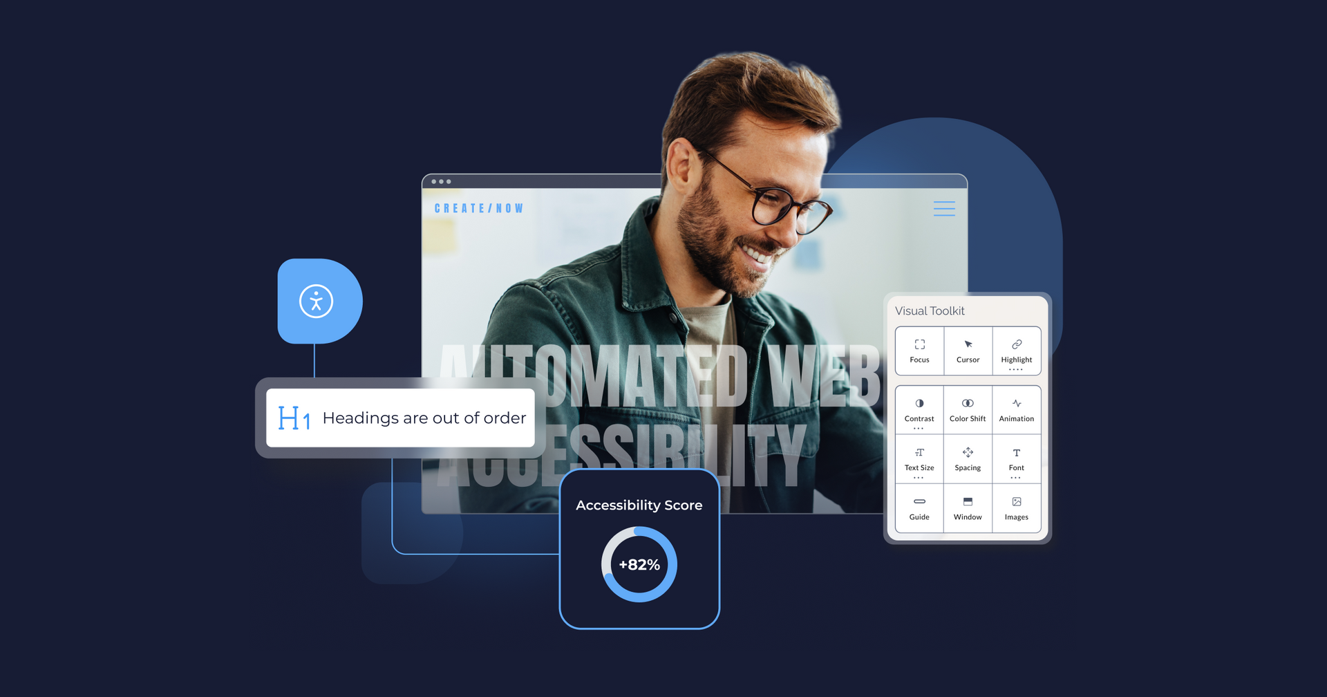 Duda - Automated Web Accessibility Powered By AudioEye