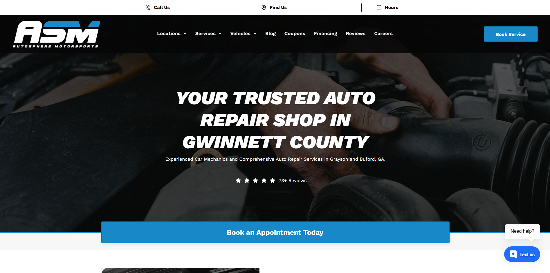 BMW Auto Repair - Grayson & Buford, GA | Autosphere Motorsports