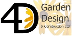 Garden services: 4D Garden Design & Construction Ltd