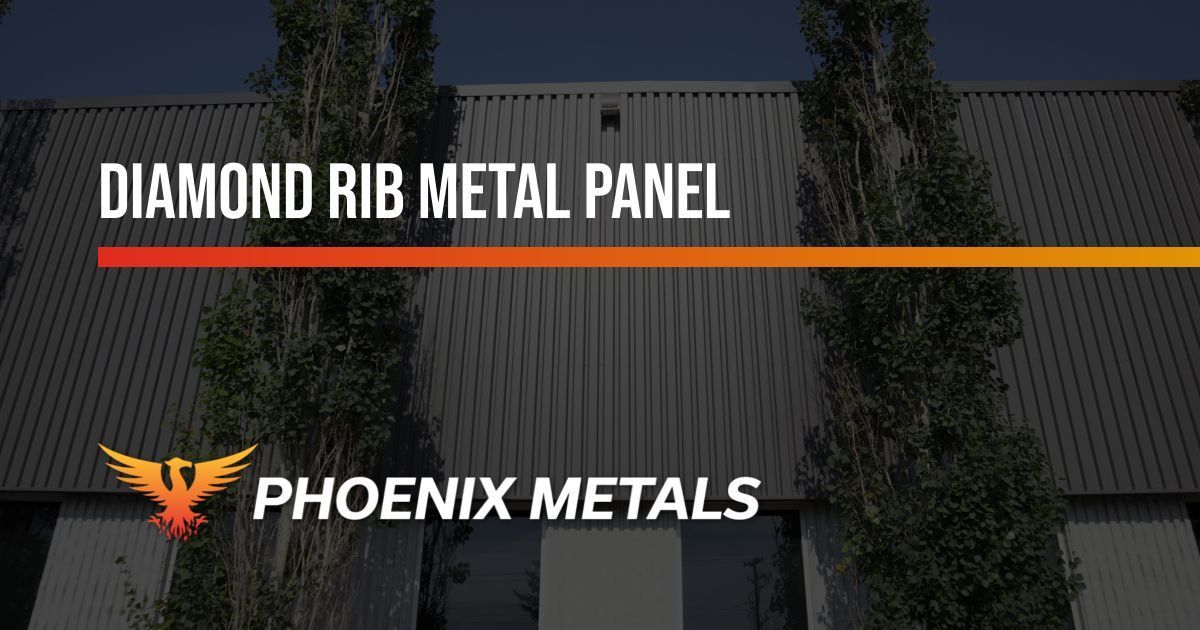 Diamond Rib Metal Panel | Phoenix Metals | Calgary