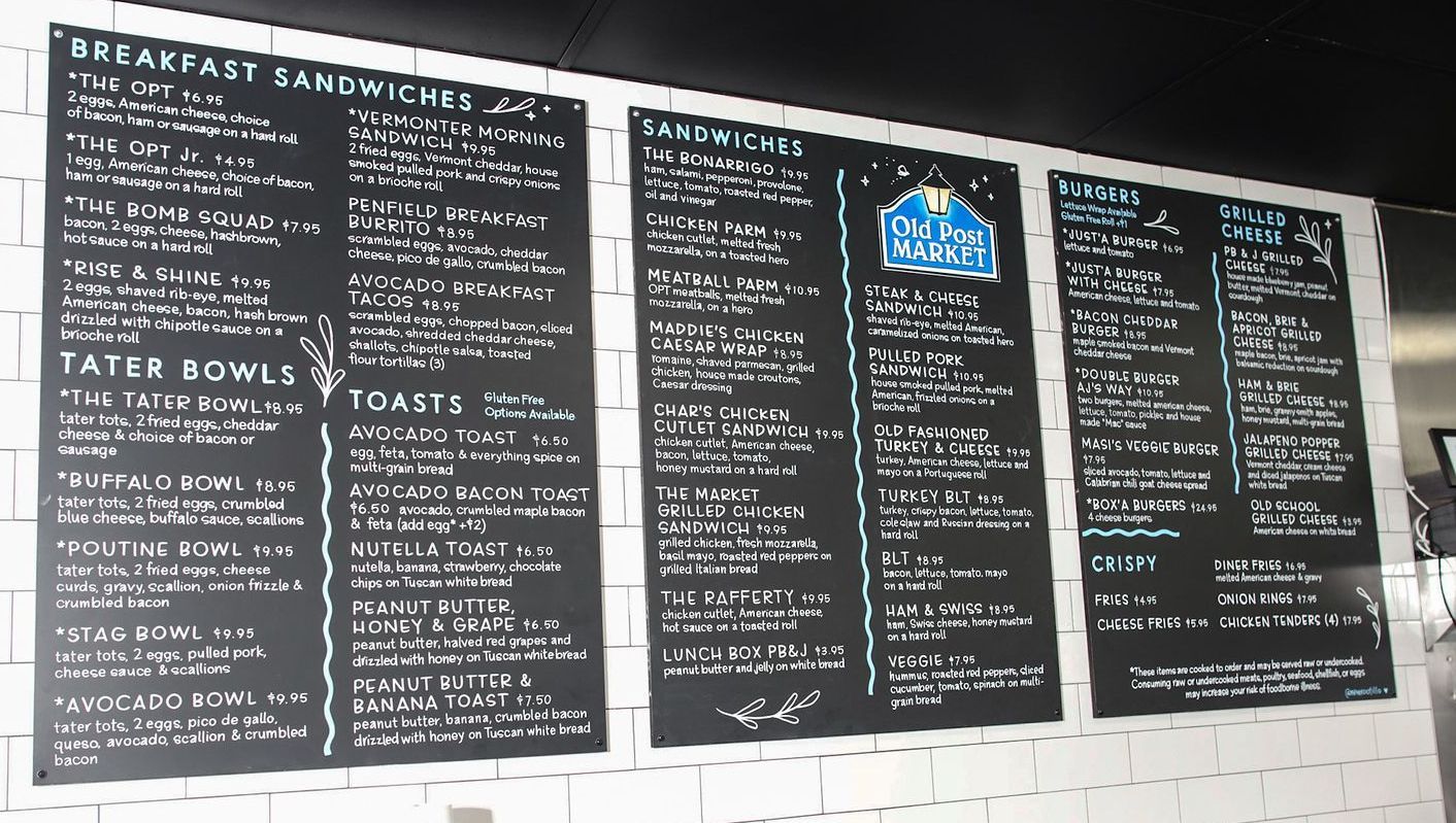 Breakfast and Lunch served daily | Fairfield, CT