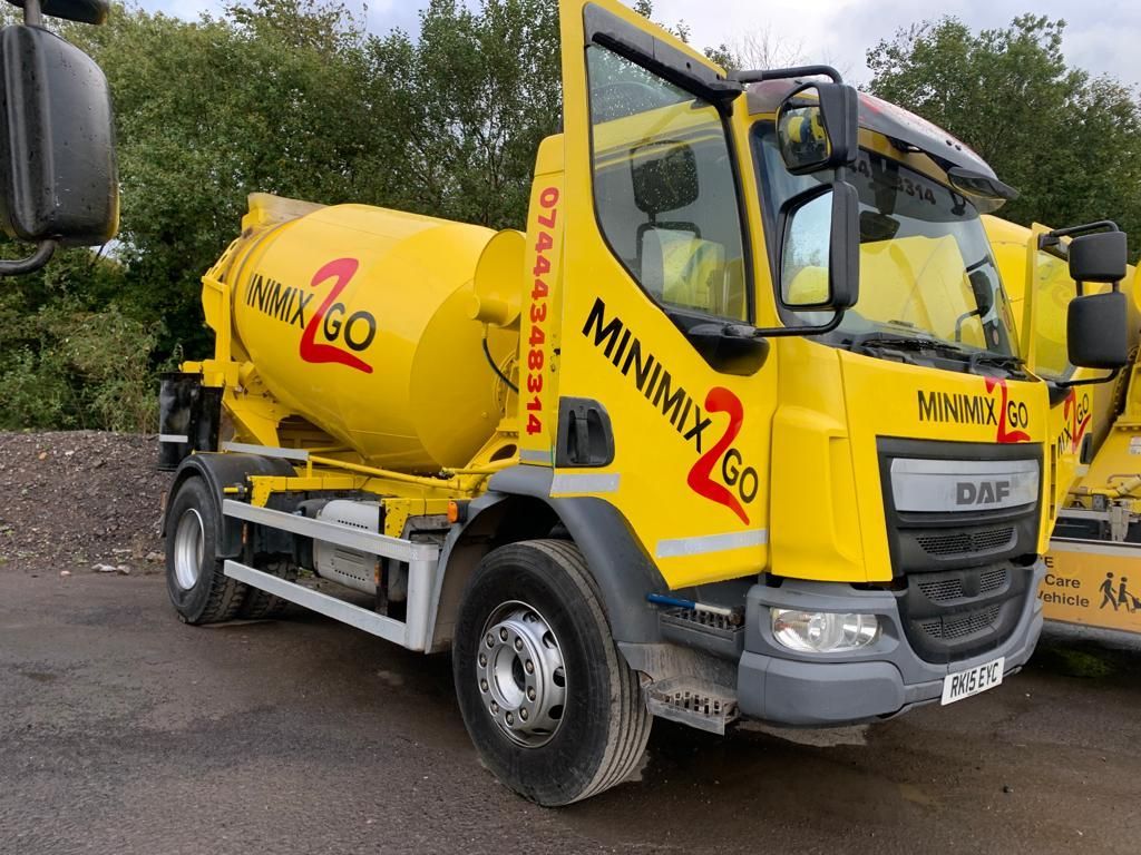 Minimix Ready mix concrete Delivered in small loads