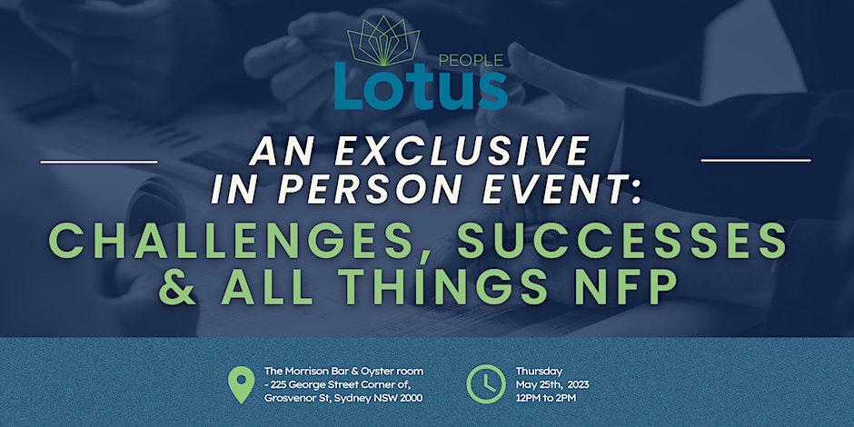 Exclusive In Person Event: Challenges, Successes, and All Things NFP