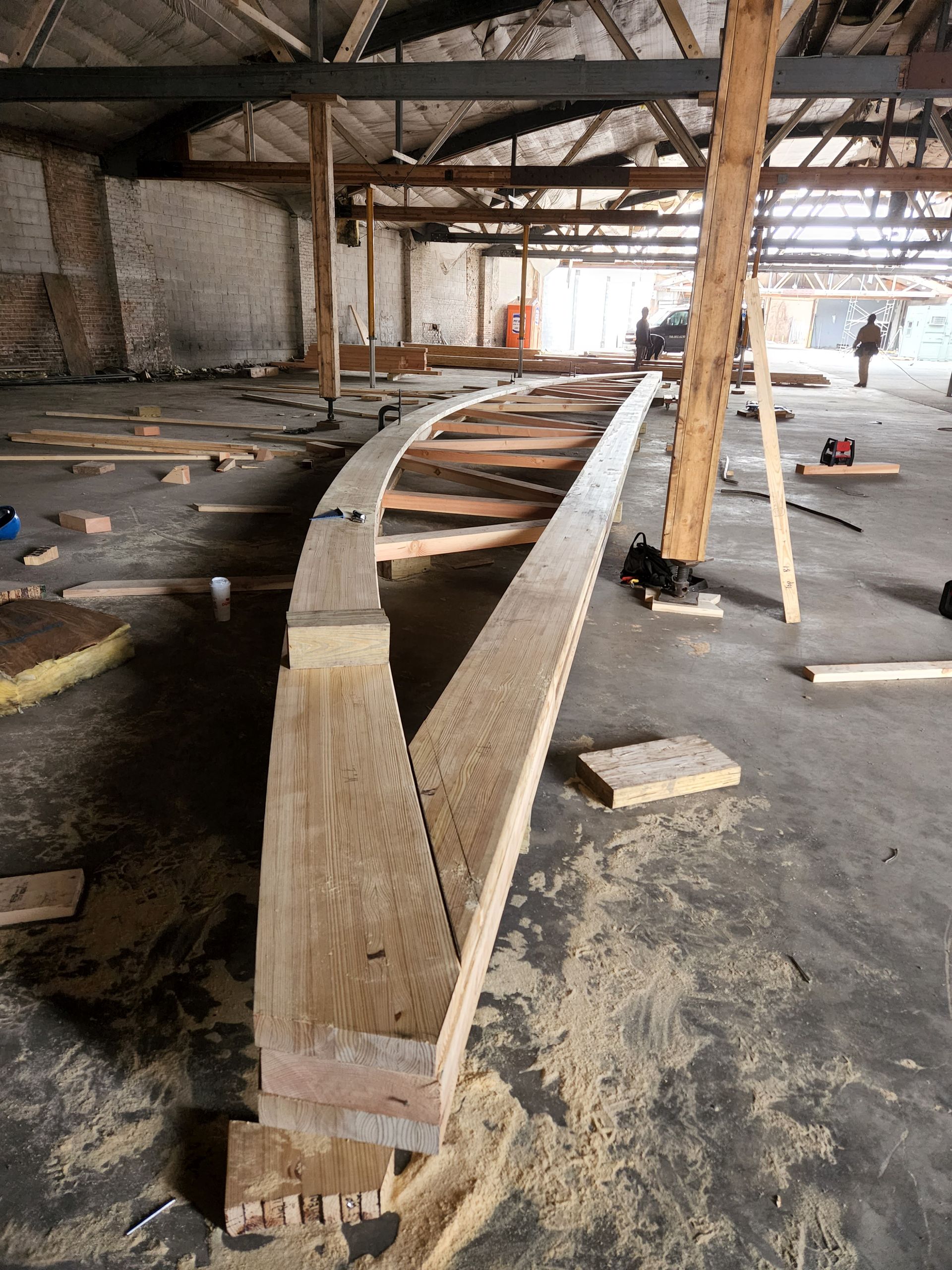 Wooden Bowstring Truss Roof Repairs in Chicago, IL