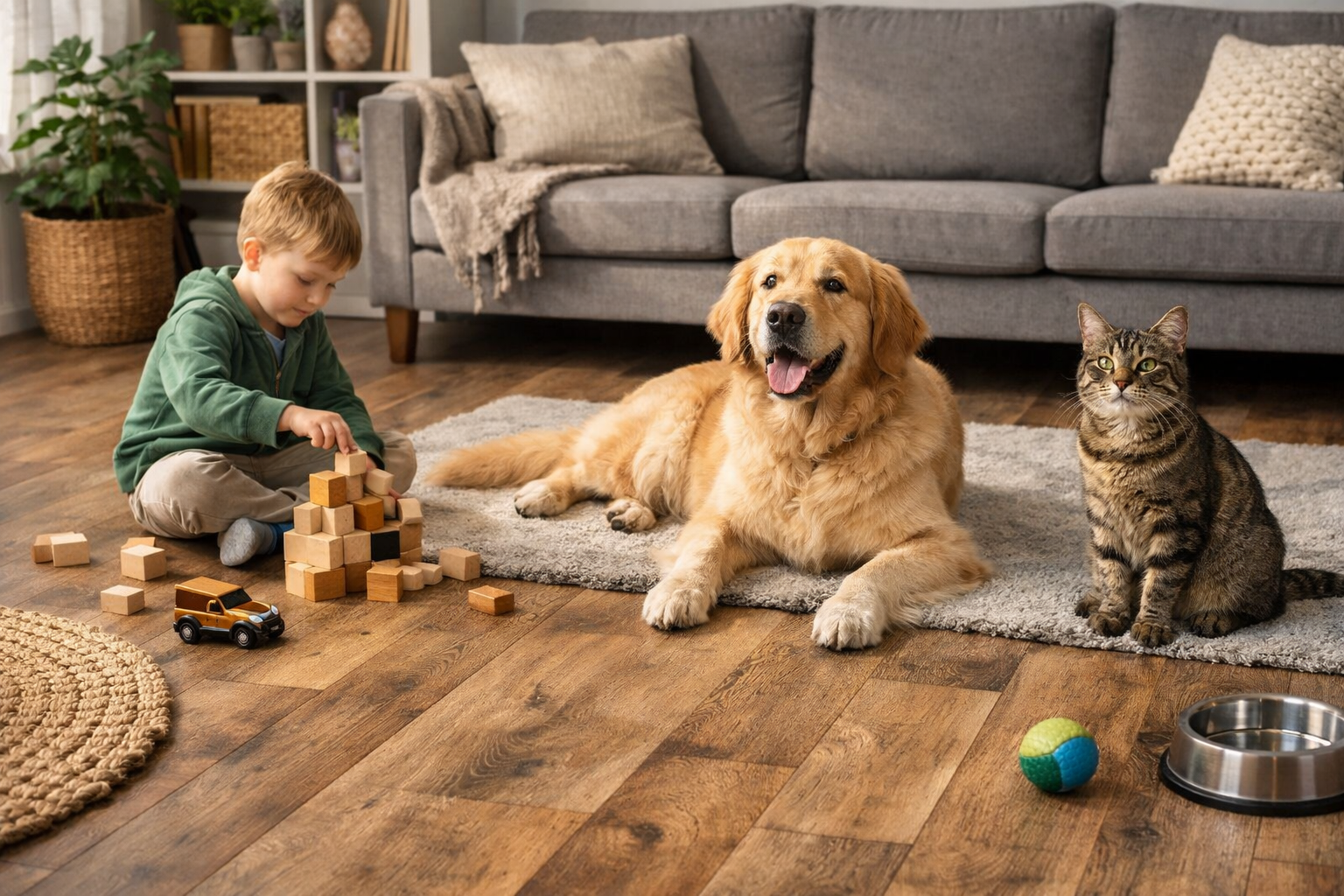How to Choose the Right Laminate Flooring for Kids & Pets