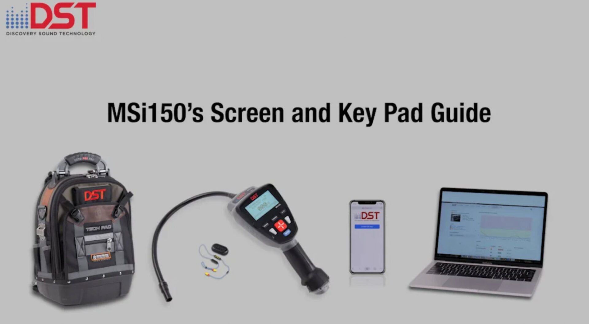 MSi150 Screen & KeyPad Guide - Discovery Sound Technology