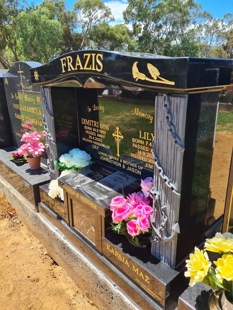 Headstones & Canopies | Adelaide Memorials