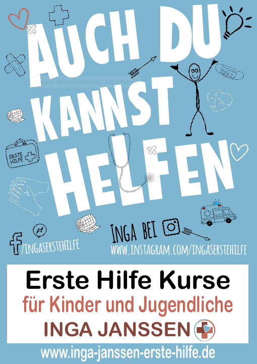 Flyer Zur Erste Hilfe Schulung