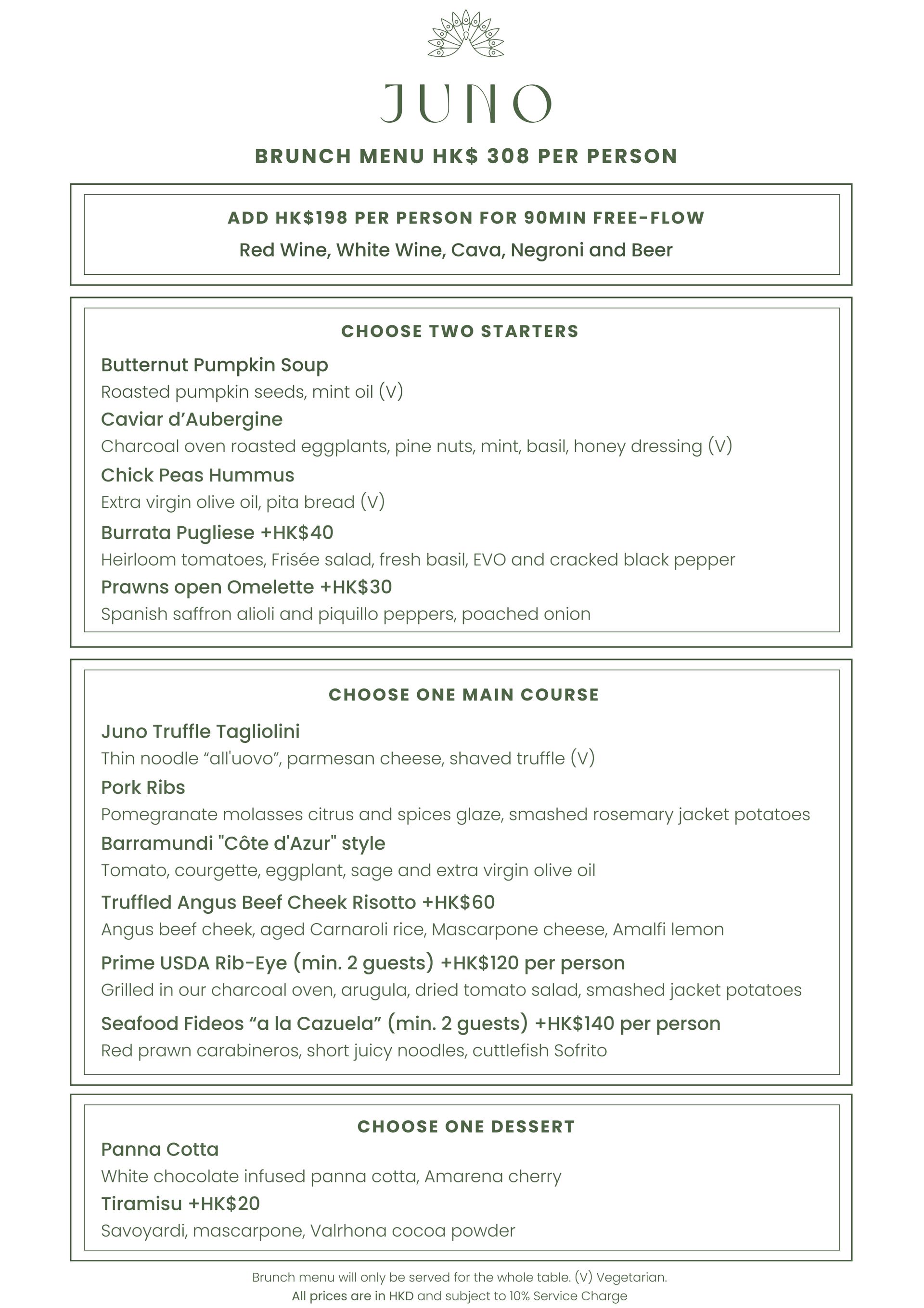 Juno - Italian Mediterranean in Sheung Wan, Hong Kong