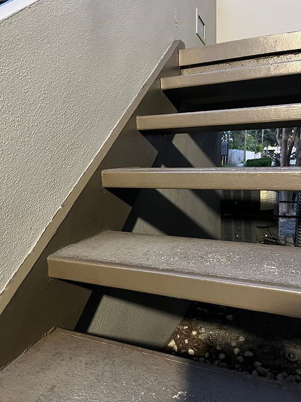 Metal Pan Stair Details