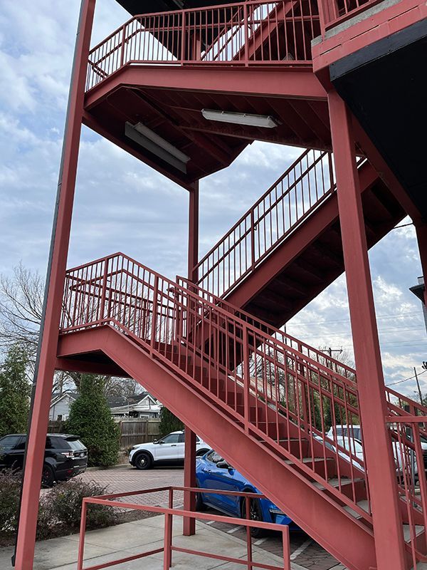 Metal Pan Stairs Steel