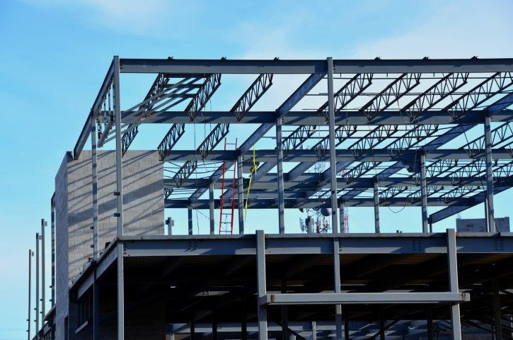 Structural steel for construction & fabrication plans