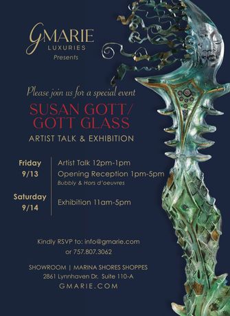 Cast Glass Sculpture | Gott Glass The Art of Susan Gott