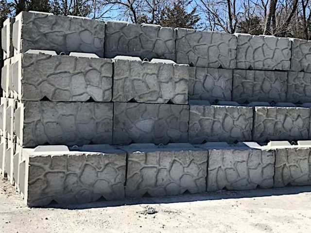 Types Of Retaining Wall Blocks Jumbo Concrete Blocks: Large Concrete