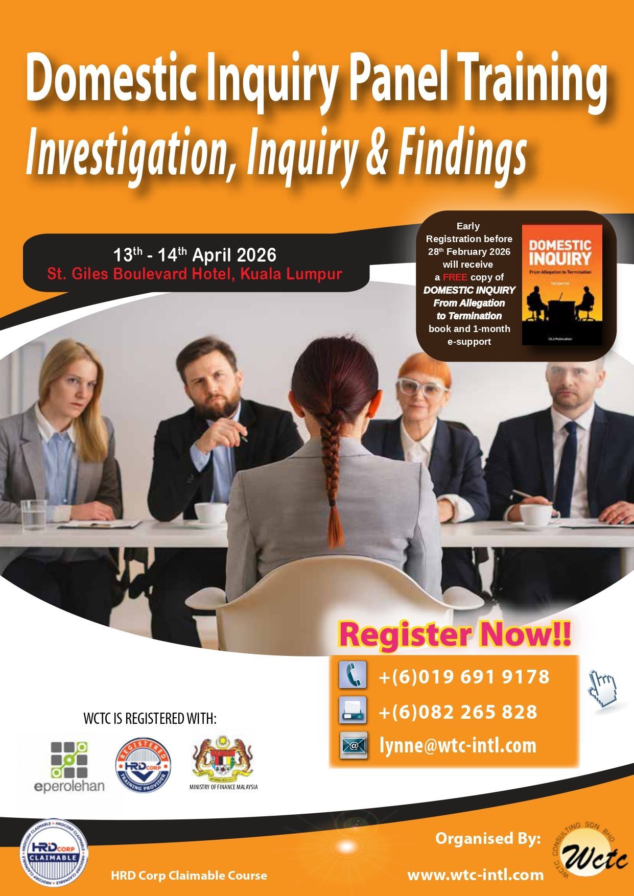 Domestic Inquiry Panel Training: Investigation, Inquiry & Findings (13 ...