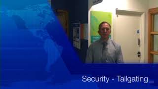 The security risks from tailgating…