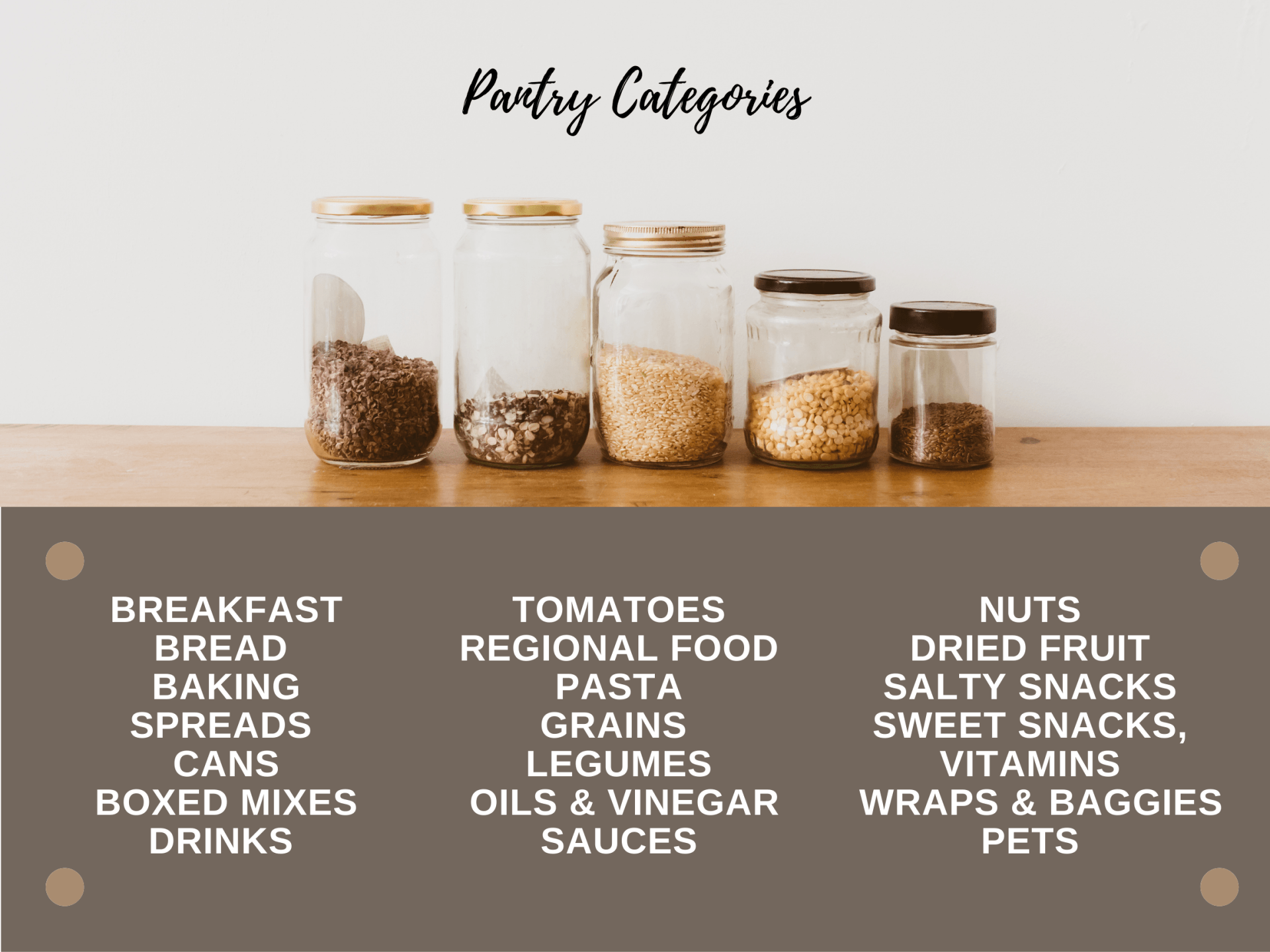How to Categorize Household Items - Guide to help you organize