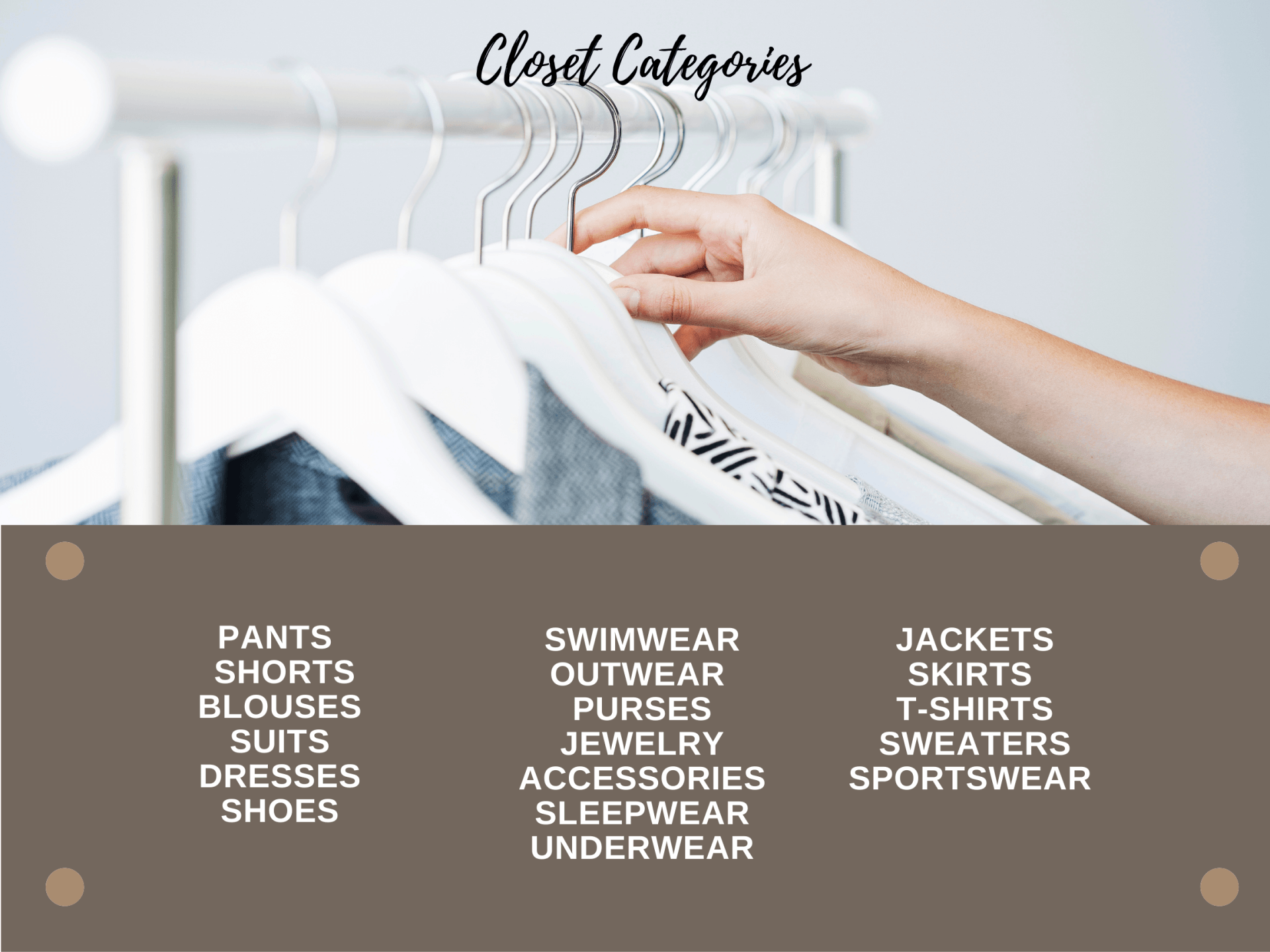 How to Categorize Household Items - Guide to help you organize