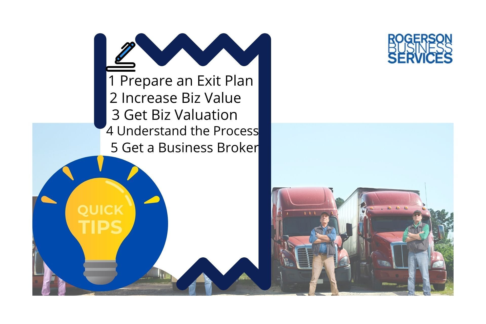 How To Sell A Trucking Company 5 Tips To M A Sell Side Process