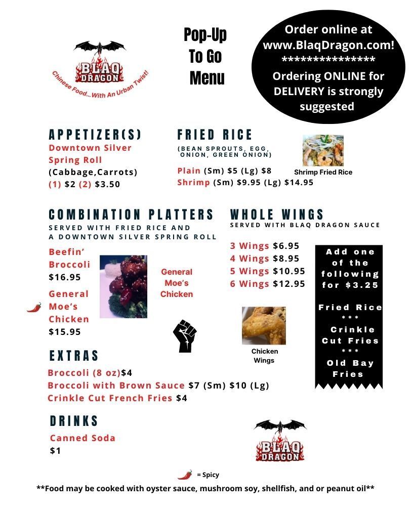 BlaqDragon | Chinese-American Carryout